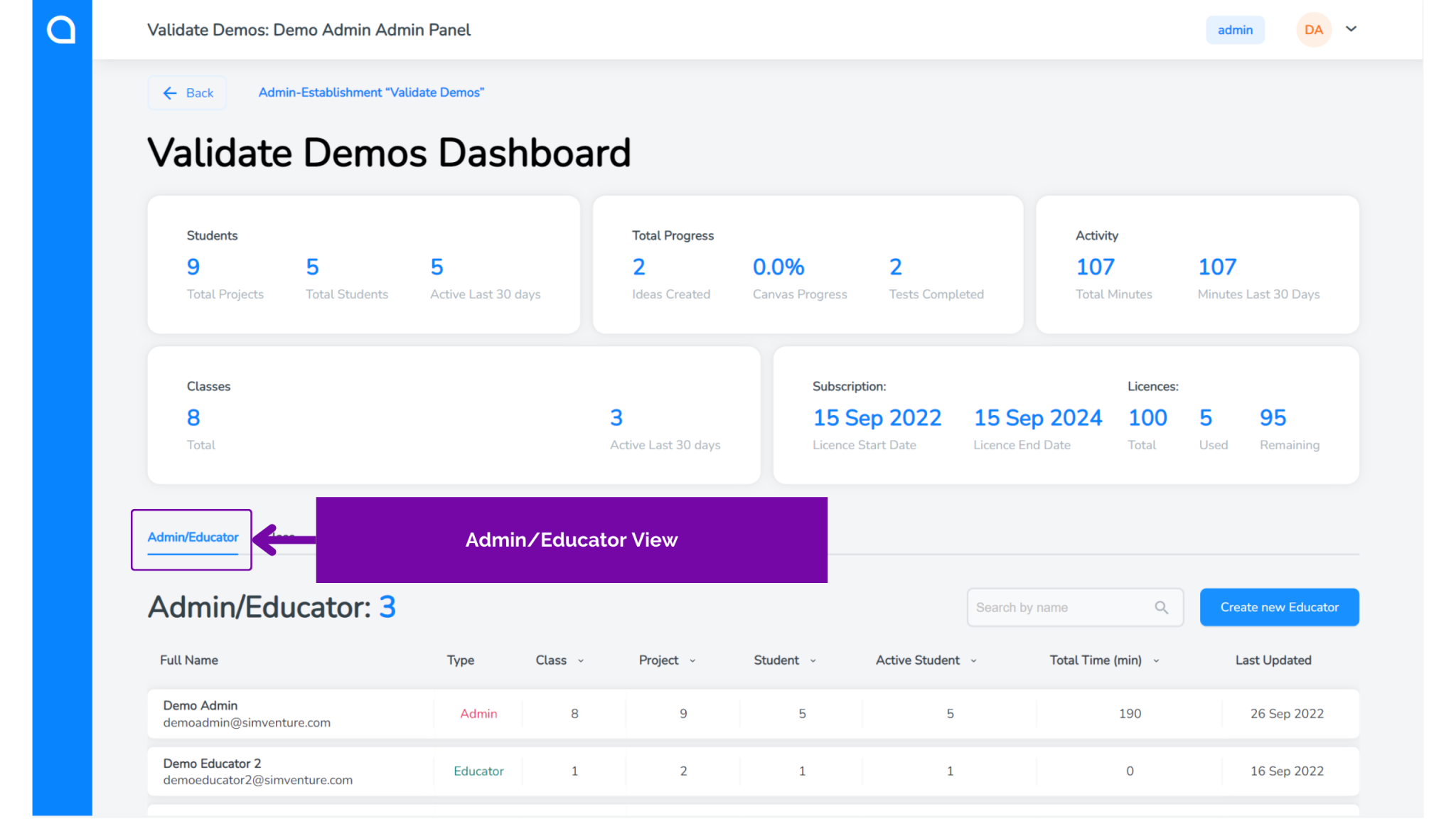 SimVenture Validate 2022 Software Updates
