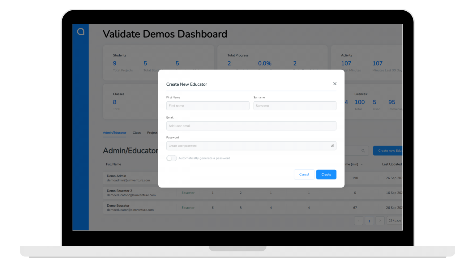 SimVenture Validate 2022 Software Updates